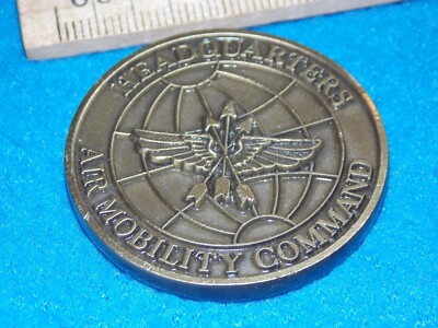 Headquarters Air Mobility Command Military Challenge Coin | eBay