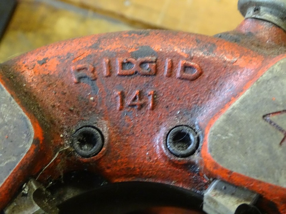 RIDGID Receding Pipe Threader 141 | eBay