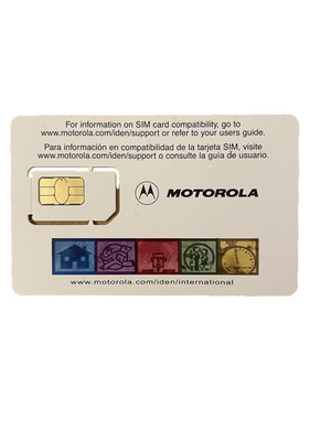 NEXTEL 600 Contact SIM Card for Accessing Motorola NEXTEL Phones | eBay