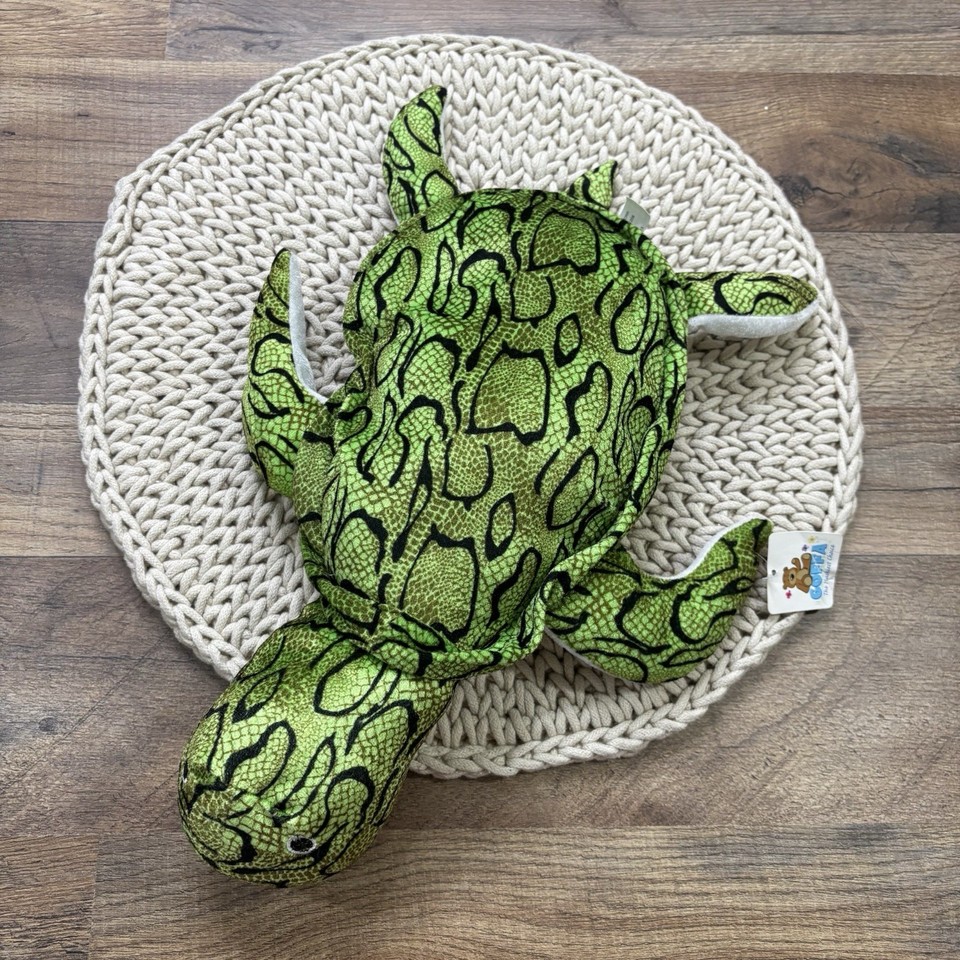 Goffa Green Turtle Plush 13” Stuffed Animal NEW w TAG | eBay