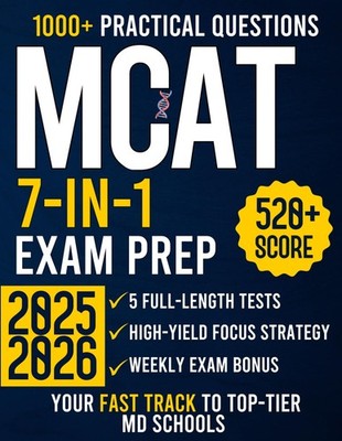 MCAT Exam Prep: The All-in-One Complete Guide with 5 Full-Length ...
