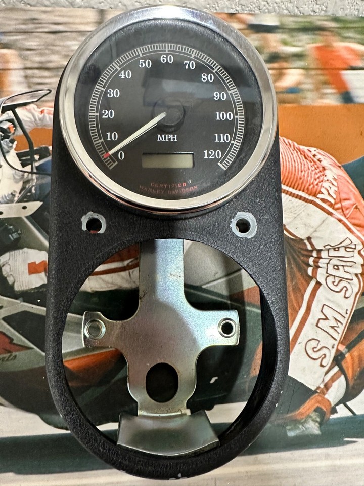 1999 99Harley Dyna FXDL Low Rider Speedo Gauges Gauge Console Dash ...