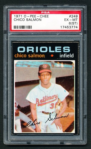 1971 O-Pee-Chee - Chico Salmon #249 for sale online | eBay