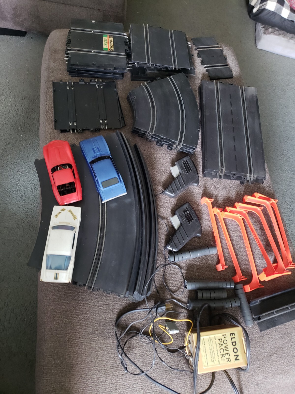 Vintage 1966 Eldon Slot Car Set | eBay