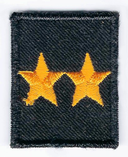 Cambodia RCAF 2 Two Star Army Major General Officer Insignia Collar ...