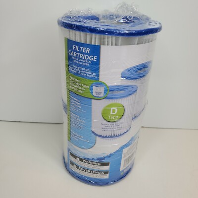 NEW Polygroup Summer Waves TYPE D Filter Pool Pump Filter Cartridge 2 ...