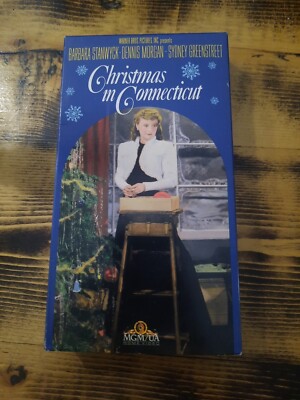 Christmas in Connecticut (VHS) 1945 Barbara Stanwyck, Dennis Morgan ...