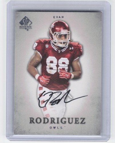 2012 SP Authentic #28 Evan Rodriguez RC Auto | eBay