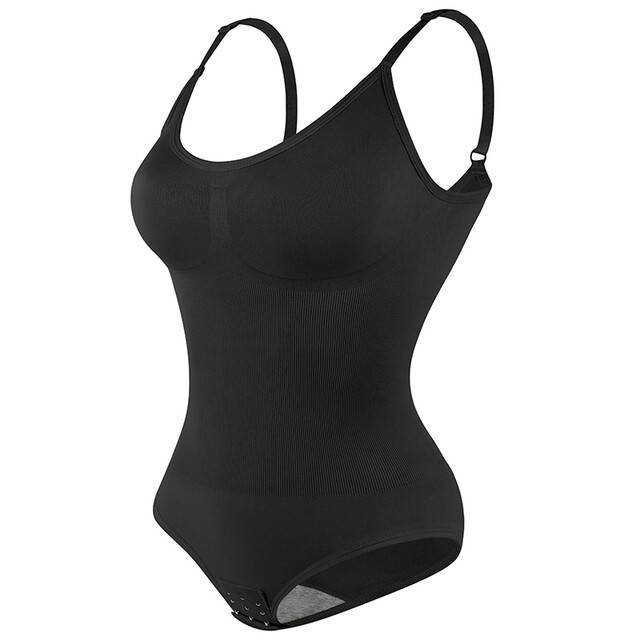 Women's Hip Lift Belly Control Firm Full Body Shaper Bodysuits Slim ...