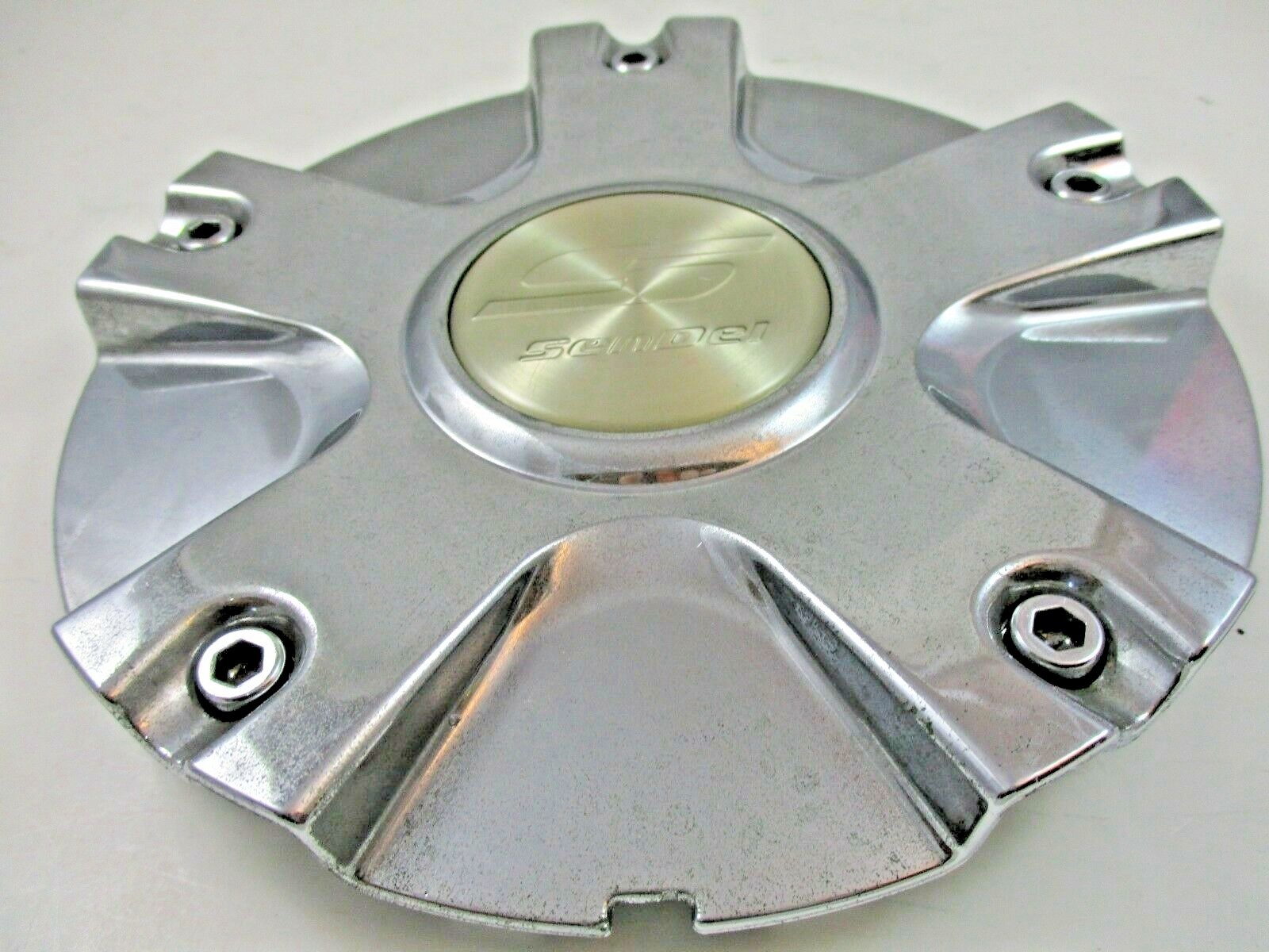 SENDEL CHROME AND GOLD CUSTOM WHEEL CENTER CAP* #CAP-028 (FOR 1 CAP) | eBay