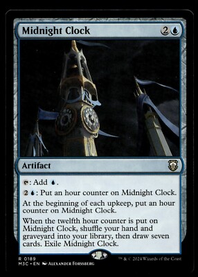 Midnight Clock #189 MTG Modern Horizons 3 NM X1 | eBay