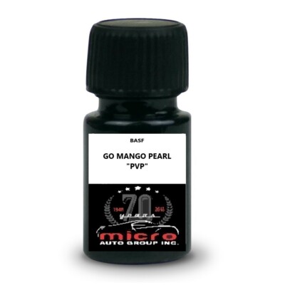 Chrysler Dodge Go Mango Pearl PVP Touch up Paint With Brush 2 Oz SHIPS ...