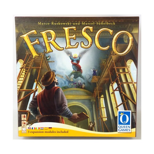 Queen Boardgame Fresco Collection #3 - Base Game + 4 Expansions! VG | eBay