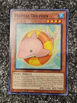 Yu-Gi-Oh! TCG Fluffal Dolphin Rise of the Duelist ROTD-EN021 1st Ed NM ...