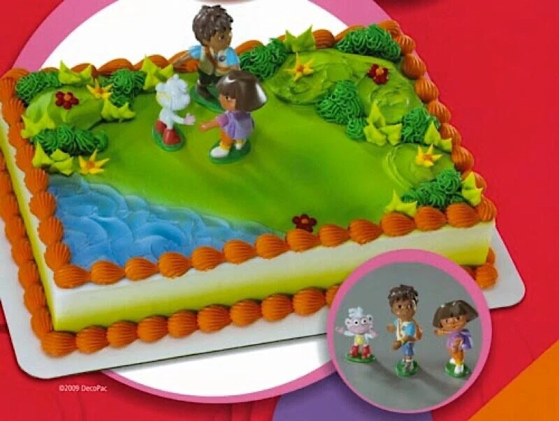 Dora And Boots Cake