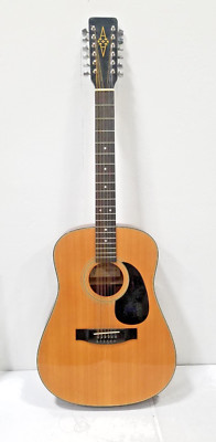 Alvarez 5214 12-String Acoustic Guitar ~ Small Bridge Crack * see photo ...
