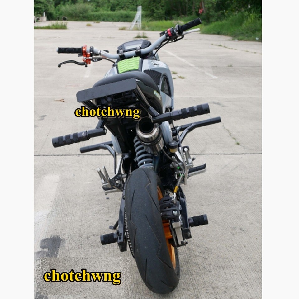 Honda Grom 12 Flat Bar Come With Foot Pegs (Fits: 14-20) Stunt Parts ...