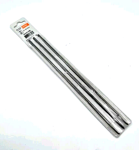 Genuine STIHL Saw Chain Files (3-pack) 5/32" 7010-871-0395 Size: 1/4"-3 ...