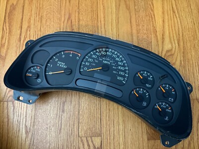 2003 - 2005 SIERRA SILVERADO SPEEDOMETER INSTRUMENT GAUGE CLUSTER ...