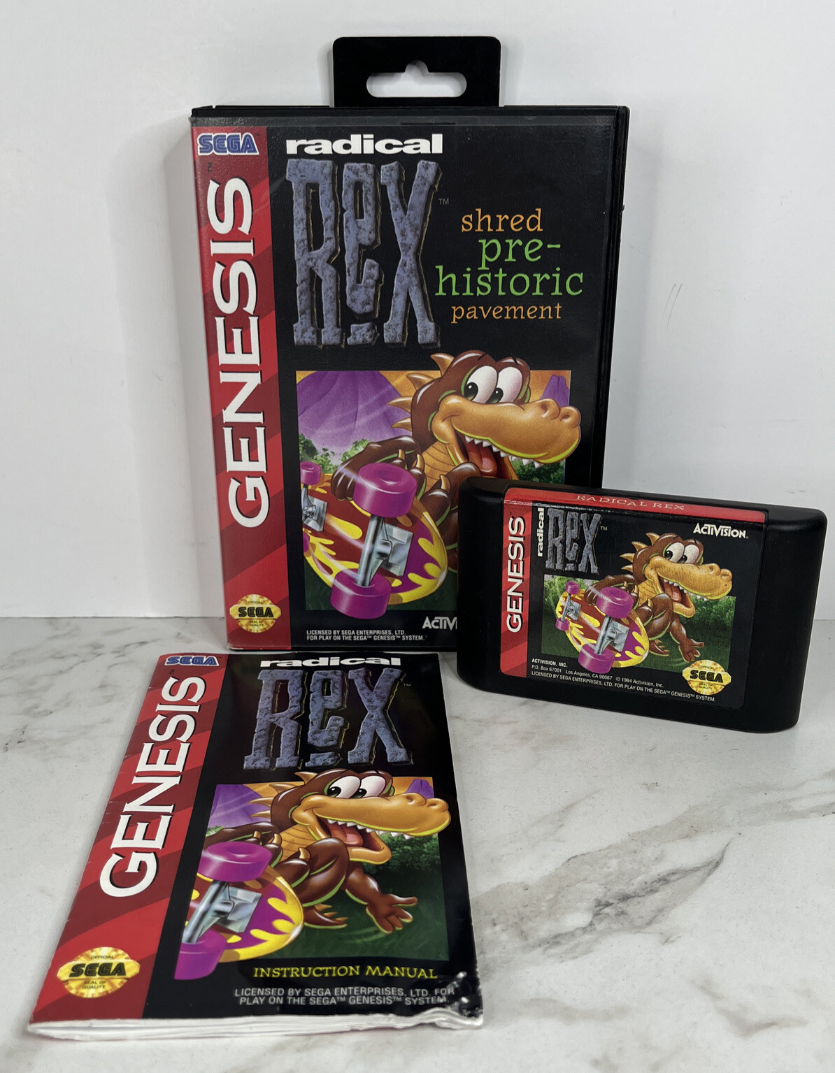 Radical Rex (Sega CD, 1994) for sale online | eBay