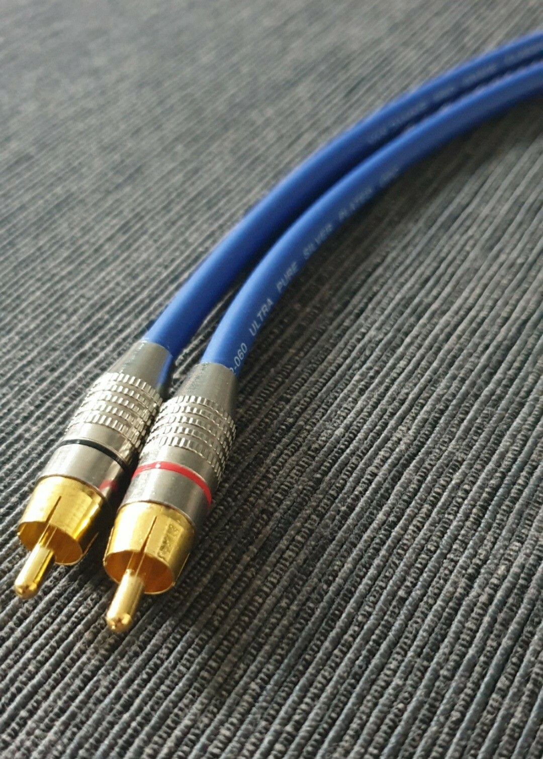 3M VAN DAMME PRO CUSTOM AUDIOPHILE GOLD RCA PHONO INTERCONNECTOR CABLE ...