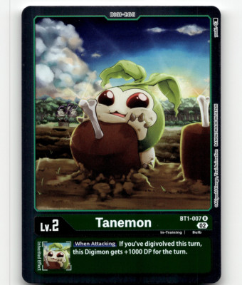 Digimon CCG Tanemon - Resurgence Booster | eBay