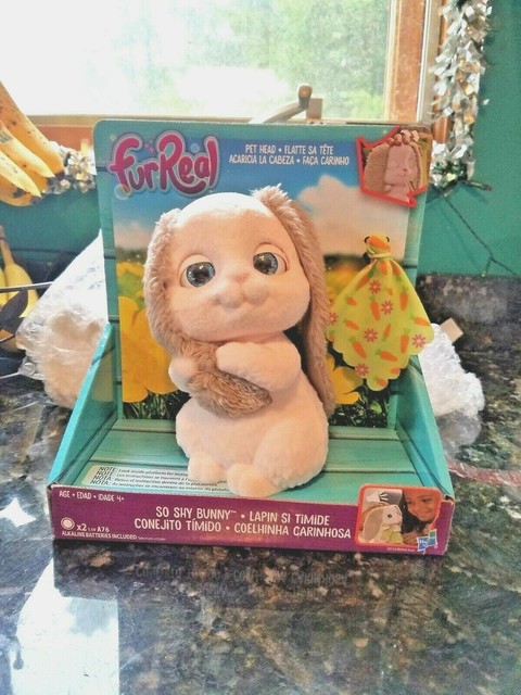 FurReal Friends Fuzz Pets so Shy Bunny Interactive Toy Working VGC for ...