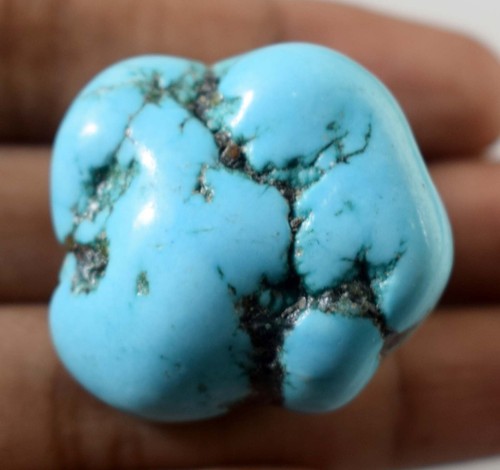 Arizona Bleu Turquoise 110.15 Carat Naturel Couchage Beauté Pierre ...