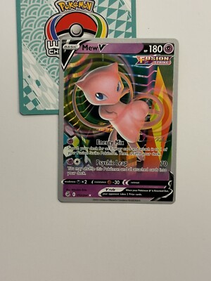 Mew V 113/264 2023 Pokemon World Championships Fusion Strike Variant D ...