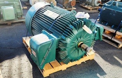 250 HP Westinghouse AC Electric Motor 1800 RPM Fr 5010S TEFCBB EXP 4160 ...