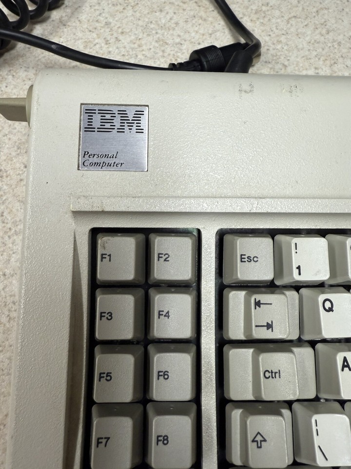 IBM Model F XT 83 Key Buckling Spring Clicky Keyboard 1801449 Note ...