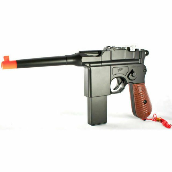 Double Eagle M32 WWII Mauser Broom Handle Spring Airsoft Pistol for ...