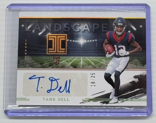 2023 Impeccable Tank Dell Rookie Landscape Gold Auto Autograph RC #18/ ...