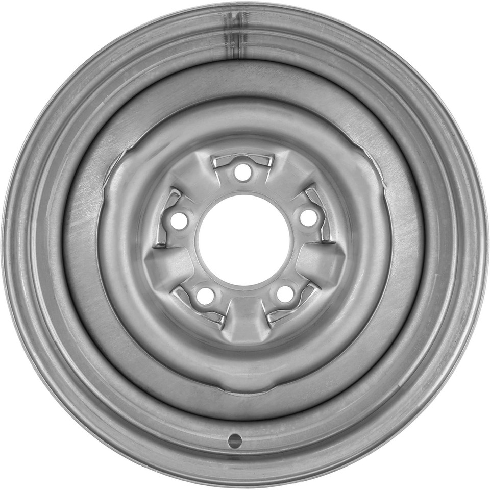 Speedway O/E Style Hot Rod Raw Steel Wheel, 15x5, 5 on 4.75, 3.0 BS | eBay