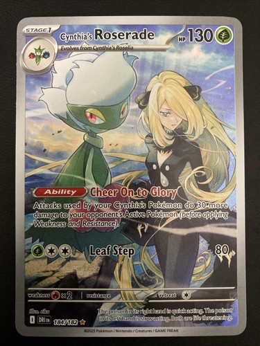 Cynthia's Roserade 184/182 Sv10: Destined Rivals Holo | eBay