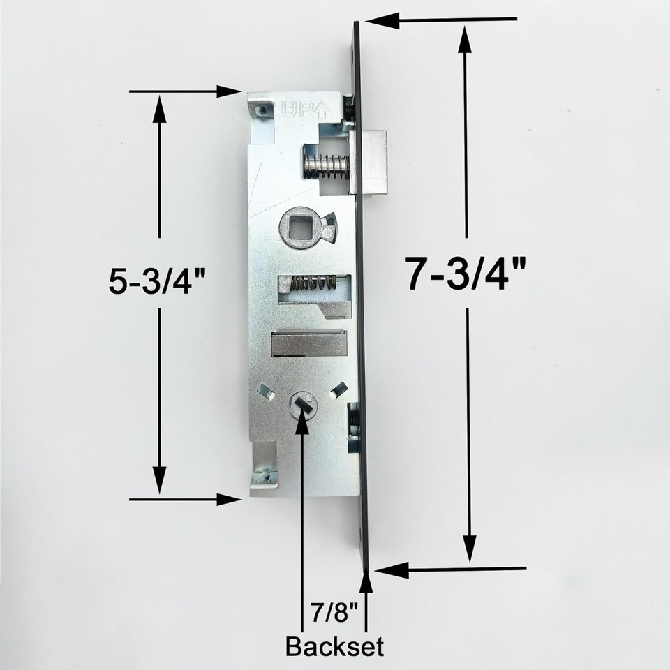 US Flat Slot Storm Door Mortise Lock Replacement Fits for Larson and ...