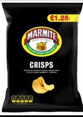 Golden Wonder Marmite Crisps 18 x 65g Bags Price Marked £1.25 Short ...