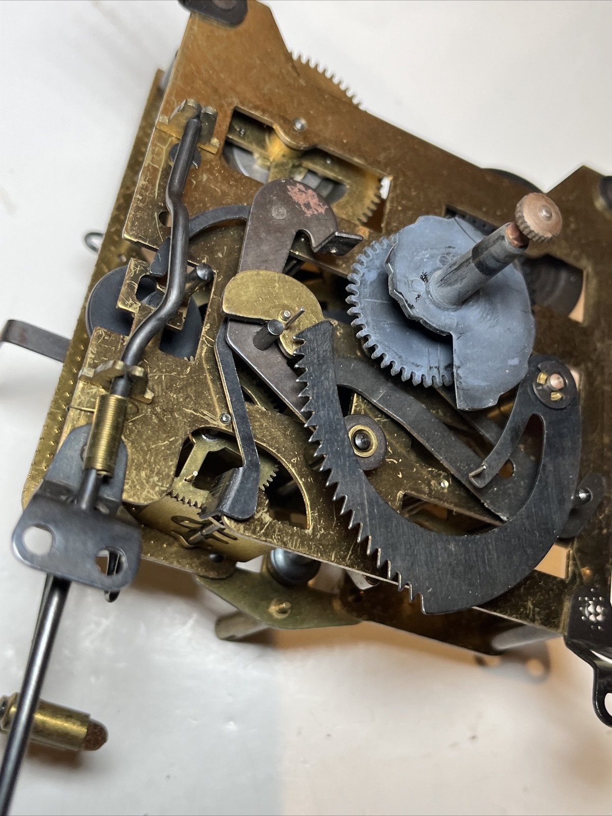 Vintage West Germany Cuckoo Clock Movement Brass 505 No Jewels ...