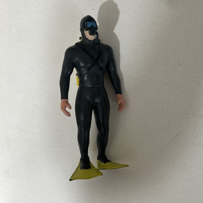 Genuine K&M 2008 5 1/2" Inch PVC Scuba Diver Figure Only Scuba Diver ...