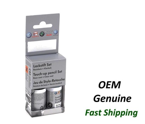 Audi VW Reflex Silver Metallic Paint LA7W/8E/A7W Touch Up Pencil Set ...