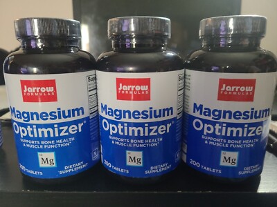 Jarrow Formulas Magnesium Optimizer 200 Tablets BB 06/2024 | eBay
