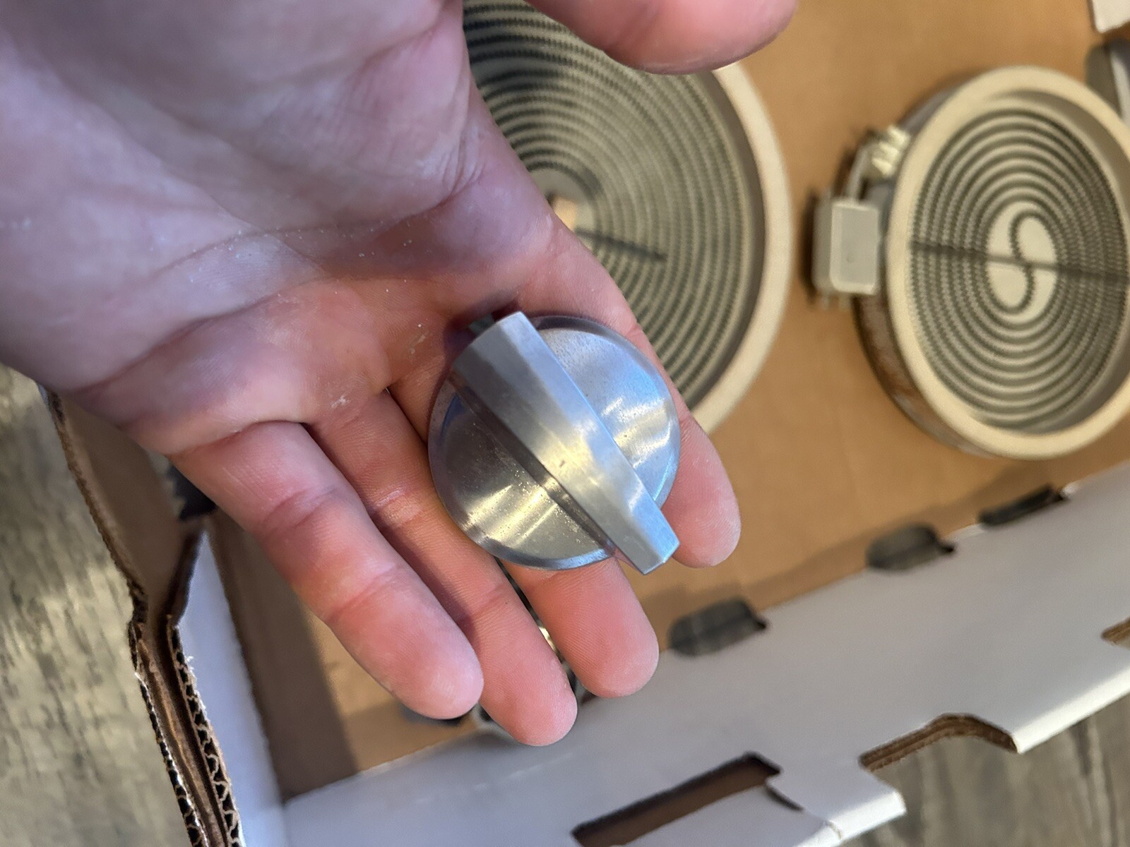 GE Appliance Knob Asm (SS) WB03X20724 Stainless Steel Fits JD630STSS | eBay