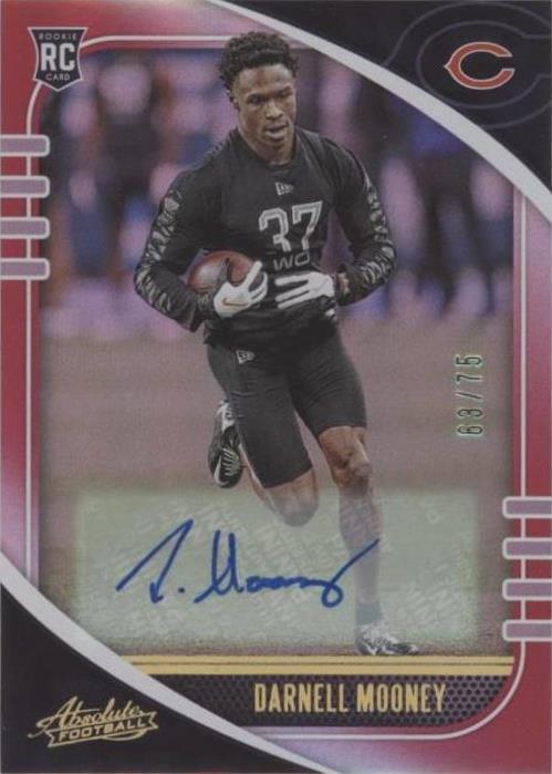 2020 Panini Absolute - Rookie Darnell Mooney #125 Signatures Spectrum ...