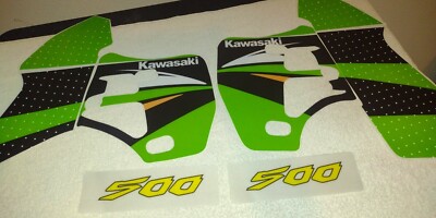 04 Kx500 Tank Shroud Swingarm Graphics Kits, fits 88-04 Kx500 ,AMEVOMX ...