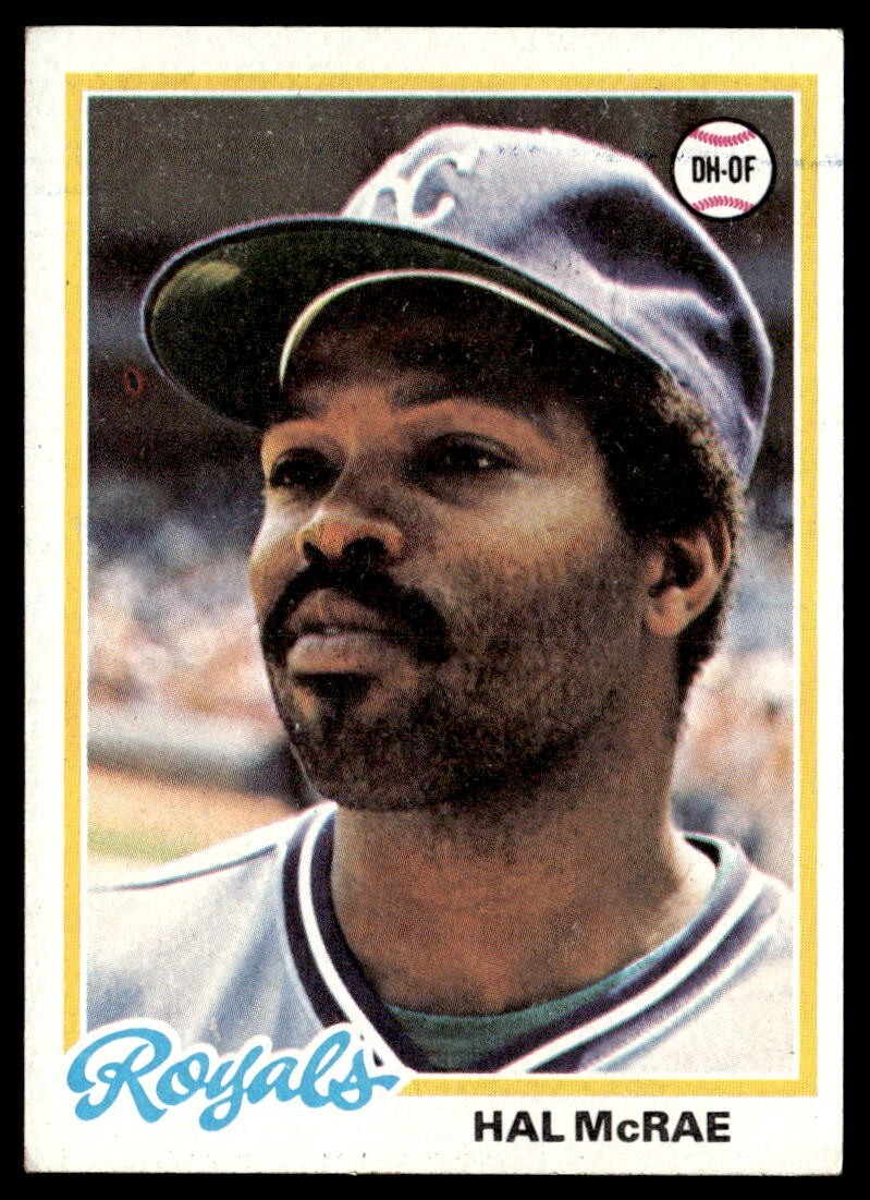 1978 Topps Baseball #465 Hal McRae Kansas City Royals | eBay