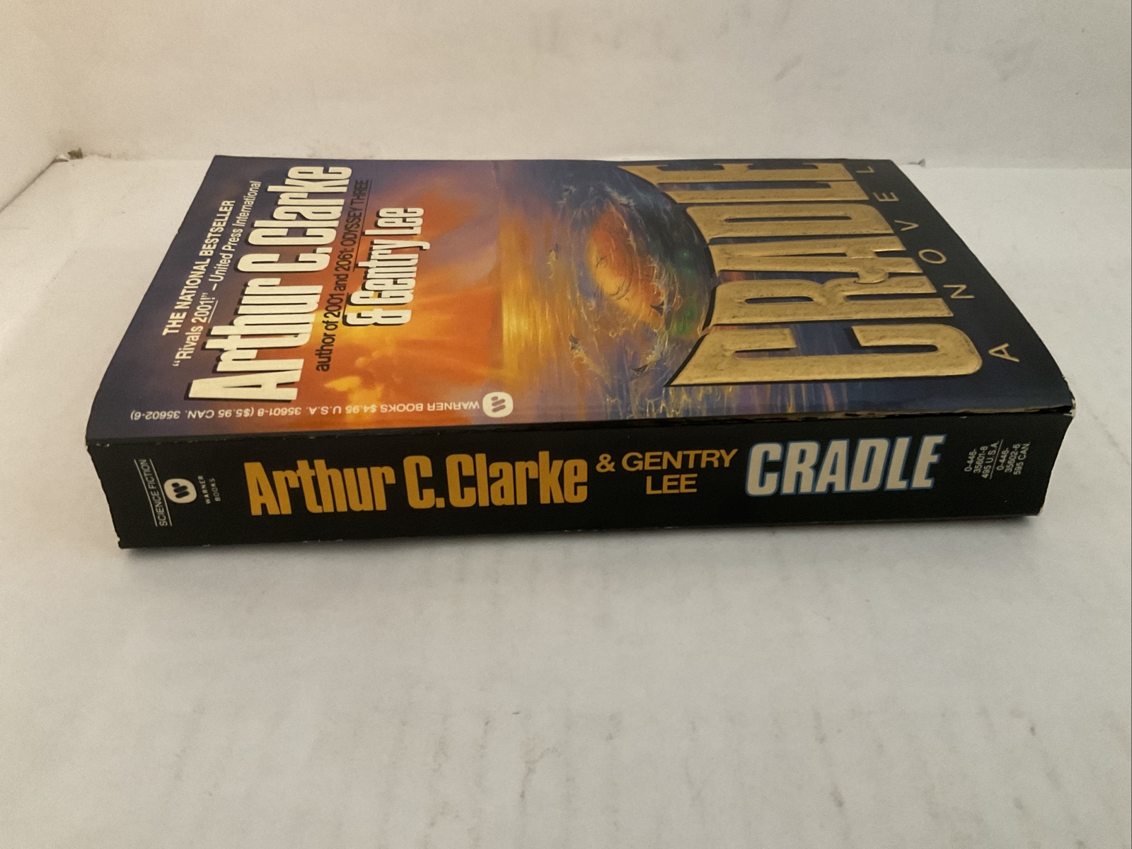 CRADLE by ARTHUR C. CLARKE & GENTRY LEE 1989 Vintage PAPERBACK ...