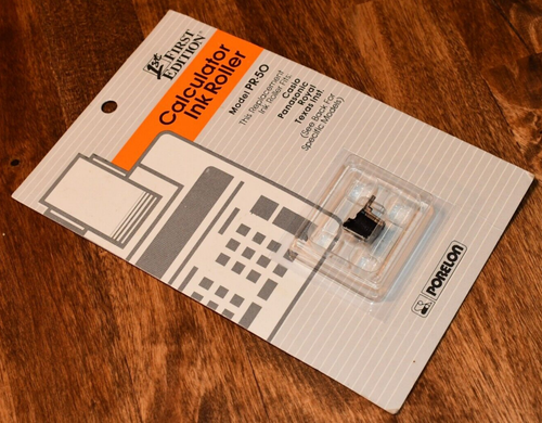 VTG NEW 1989 Porelon Calculator Ink Roller Model PR-40 1st Edition ...