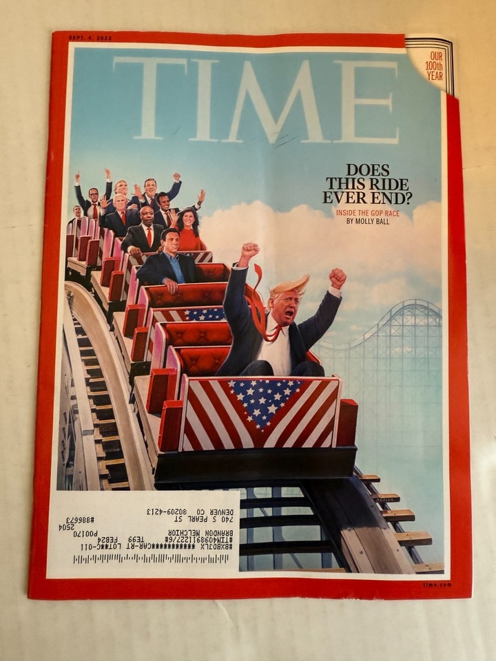 Donald Trump Magazine Collection TIME Economist New Yorker Politics Lot ...