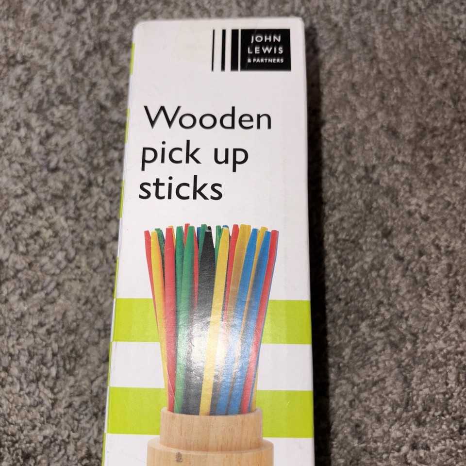 Wooden Pick Up Sticks Kids Traditional Retro Game by John Lewis | eBay UK