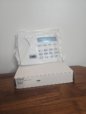 DMP 7073A-W White Thin LCD Keypad With 4 Zone Expander And Access ...